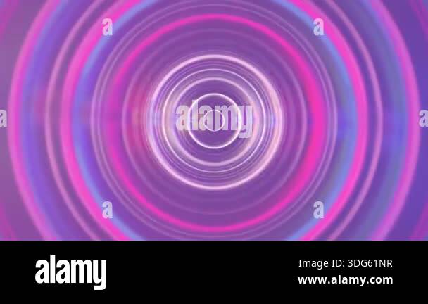 Vibrant purple and pink concentric circles in dynamic motion Stock ...