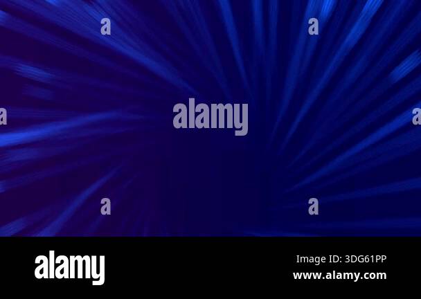 Dynamic blue light rays bursting in dark space Stock Video Footage - Alamy