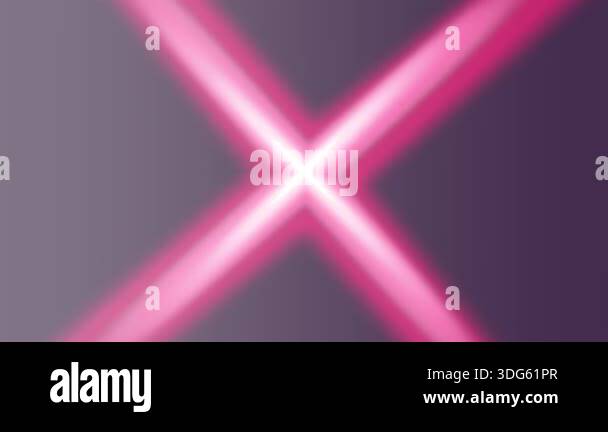 Dynamic pink light beams intersecting in modern space Stock Video ...