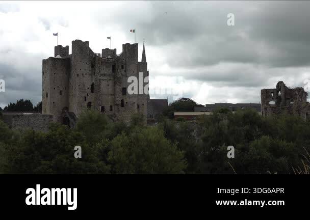 Trim castle is the largest Anglo-Norman fortification in Ireland Stock ...