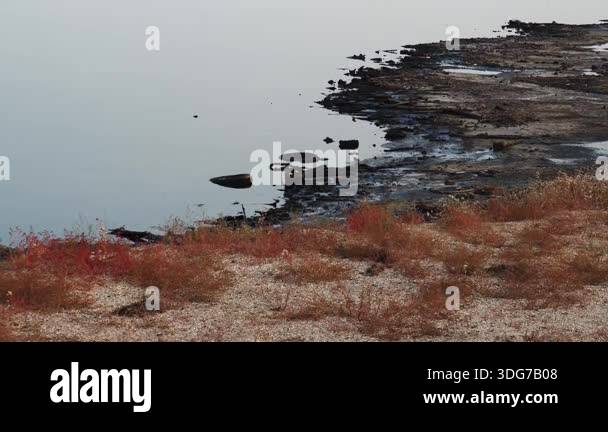 Climate change, ecological issue, water shortage. Draught Stock Video ...