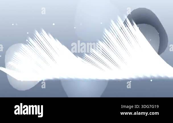 Dynamic abstract motion with white streaks on blue background, perfect ...