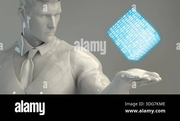 Science and Technology Innovation Concept Background as Art Stock Video ...