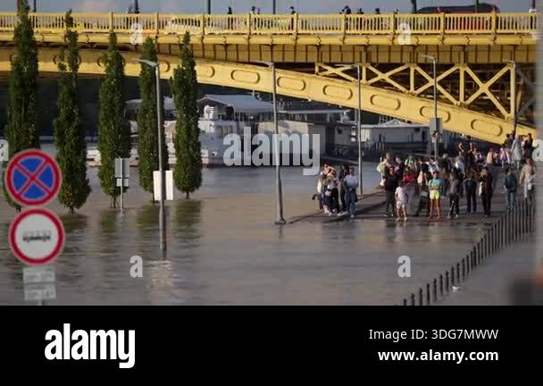 Budapest, Hungary - September 19, 2024: Aftermath of Storm 'Boris ...