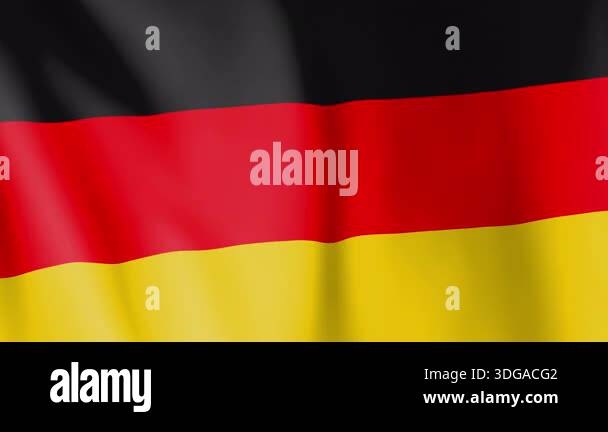 Flag of Germany animated background. Symbol of the German nation and ...