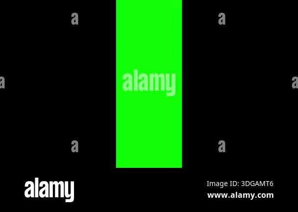 A vertical on and off screen transition effect featuring smooth frame ...