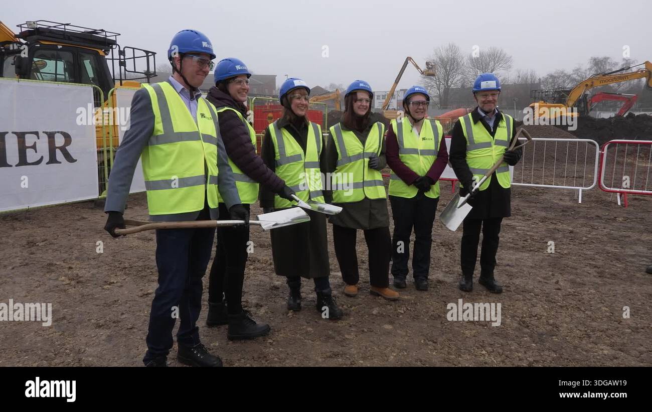 Rachel Reeves at Darlington Economic Campus ground-breaking ceremony ...
