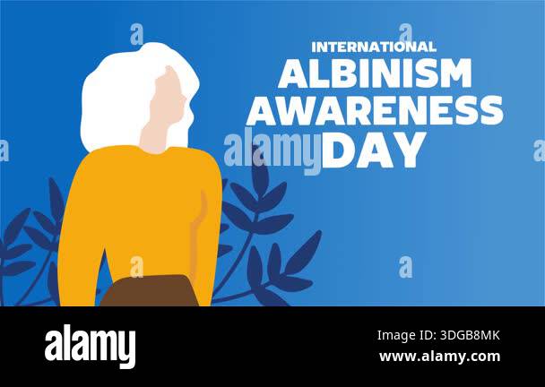 Happy albinism awareness day for all albino people Stock Video Footage ...