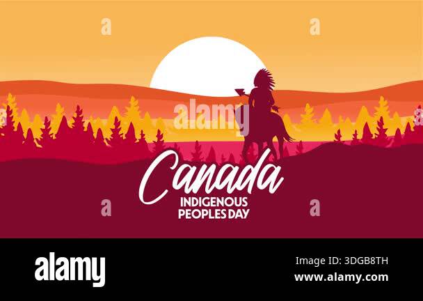 Happy Indigenous Peoples Day Canada Stock Video Footage - Alamy