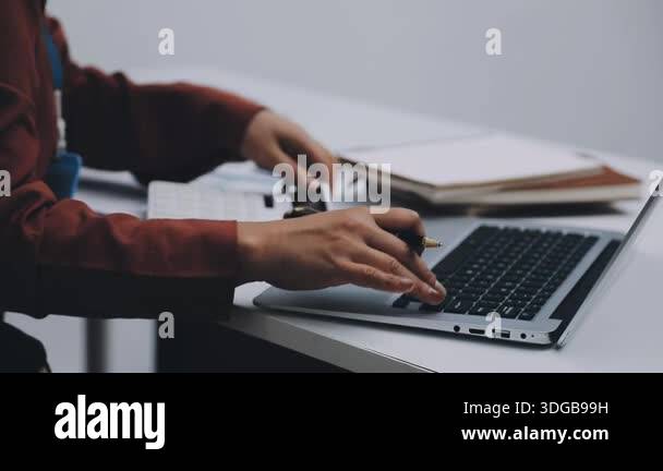 UI designer and UX developer brainstorm idea to design the application ...