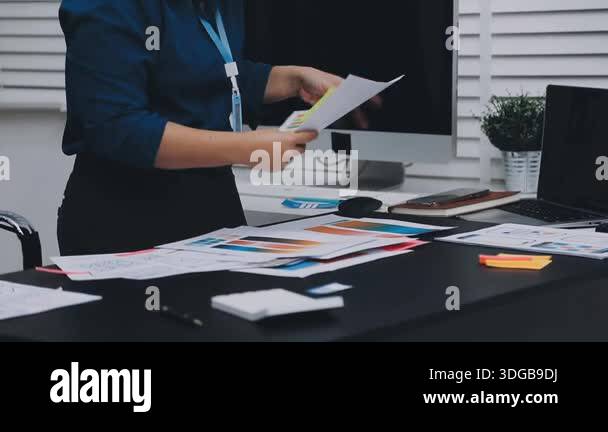 UI designer and UX developer brainstorm idea to design the application ...