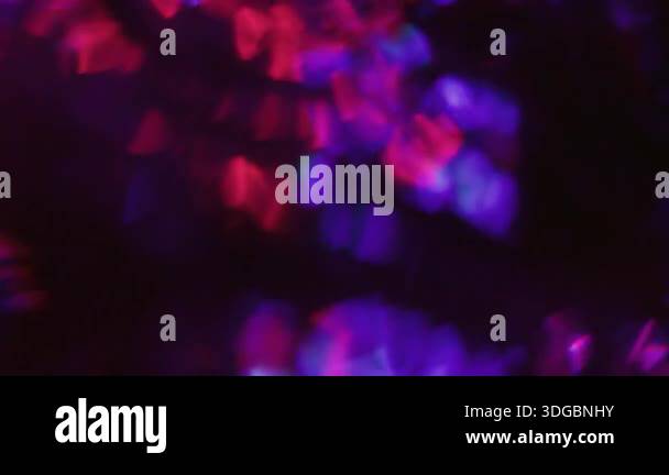 Prism blur background. Holographic flare. Red purple neon colorful ...