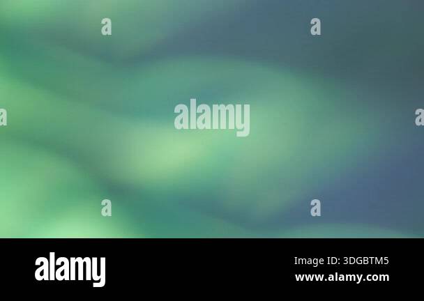 Defocused futuristic leak. Reflection lens. Blue green yellow shiny ...