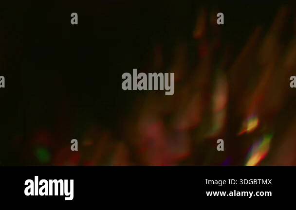 Defocused glow texture. Beam prism. Rainbow color twinkle spin stream ...