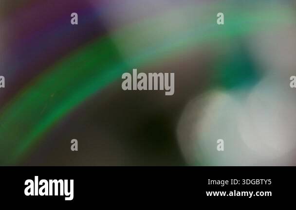 Spectrum glow defocused. Light flare. Gradient arch ring flash on ...