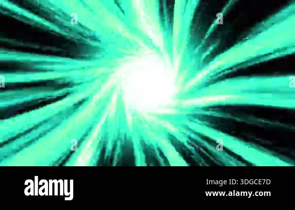 magical fantasy power tunnel. flying through energy, in shades of green ...