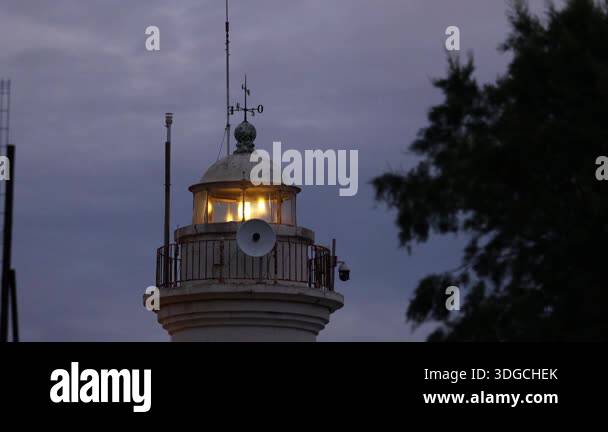 The most important warning for sailors is the lighthouse. The red ...