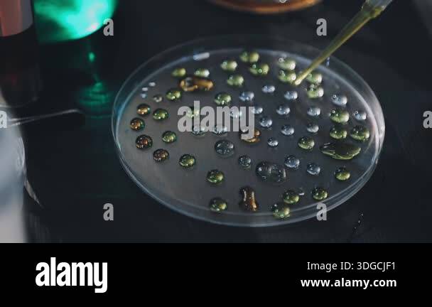 Science medical lab equipments with microscope for background Stock ...