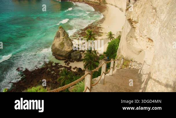 Staircase leading beautiful beach Stock Videos & Footage - HD and 4K ...