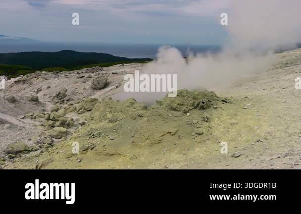 Witness the powerful geyser bursting forth from the salt fields of ...