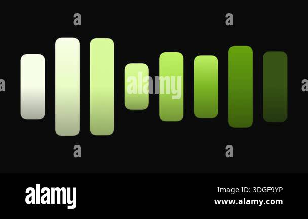 Pulsating green audio equalizer bars Stock Videos & Footage - HD and 4K ...