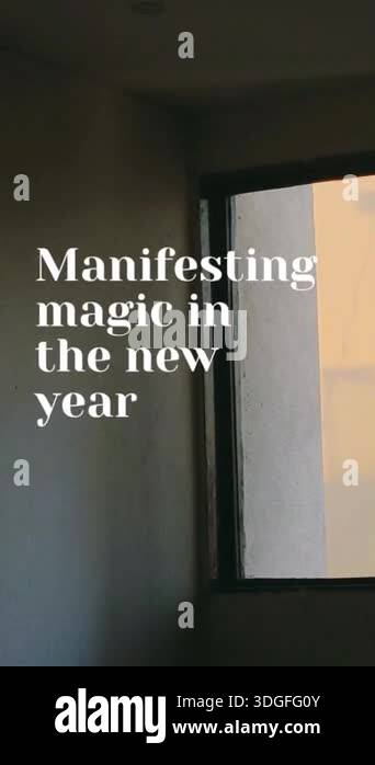 New year motivation quotes for Instagram story post Stock Video Footage ...