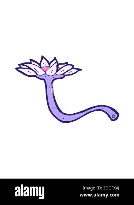 pixelize effect animation of cartoon flower doodle Stock Video Footage ...