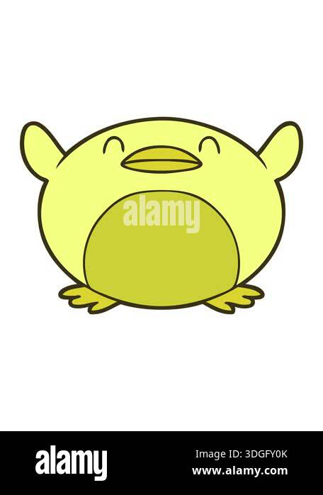 changing color animation of a cartoon penguin Stock Video Footage - Alamy