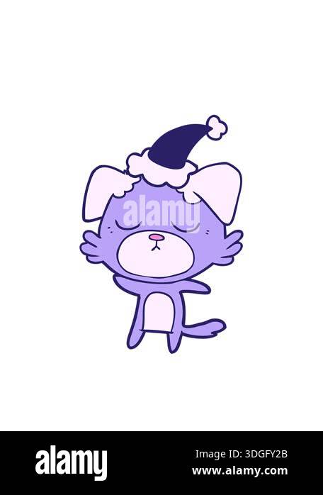 blinking radial lines animation of cute hand drawn line drawing of a ...