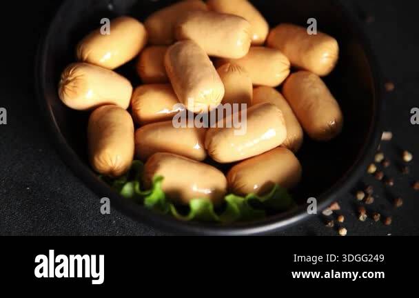 Cocktail sausages chicken or turkey meat mini sausages main course ...