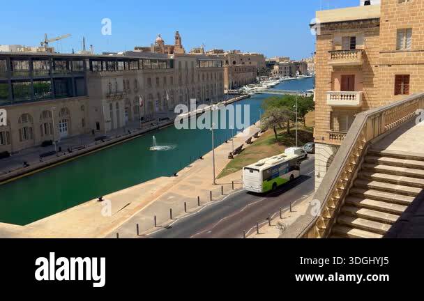 Bormla, Malta - July 13, 2025: Scenic view of the facade of the ...