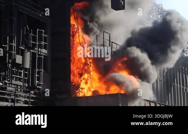 Coke making plant in the Uk whilst still operating. Producing high ...