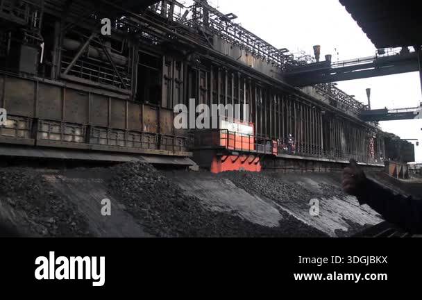 Coke making plant in the Uk whilst still operating. Producing high ...