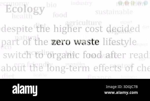 Zero waste ecology and recycling headline news across international ...