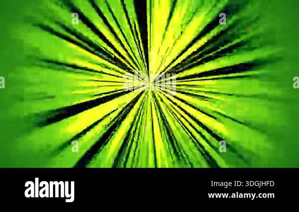 green comic speed line background Stock Video Footage - Alamy
