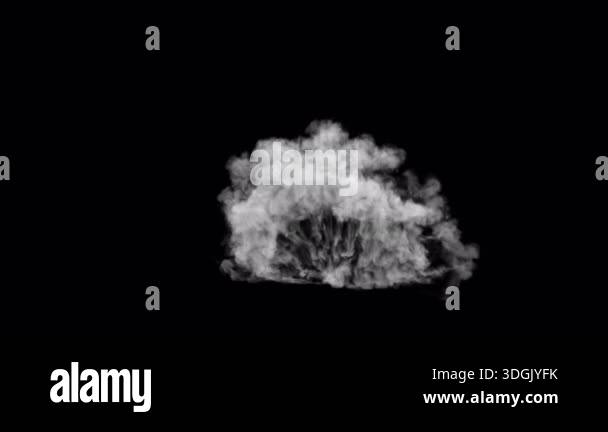 Small smoke explosion, smoke bomb, smoke firecracker Stock Video ...