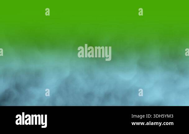 A realistic smoke green screen 4K animation with natural movement and ...