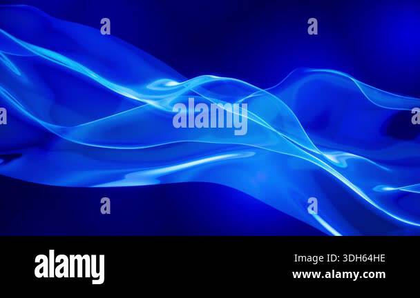 Vibrant Waves Abstract Background Loop Animated Stock Video Footage - Alamy