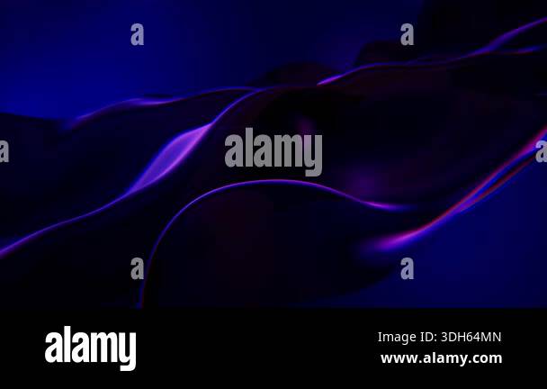 Vibrant Waves Abstract Background Loop Animated Stock Video Footage - Alamy