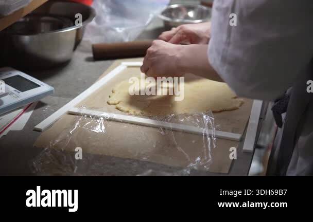 A woman making sweets Stock Video Footage - Alamy