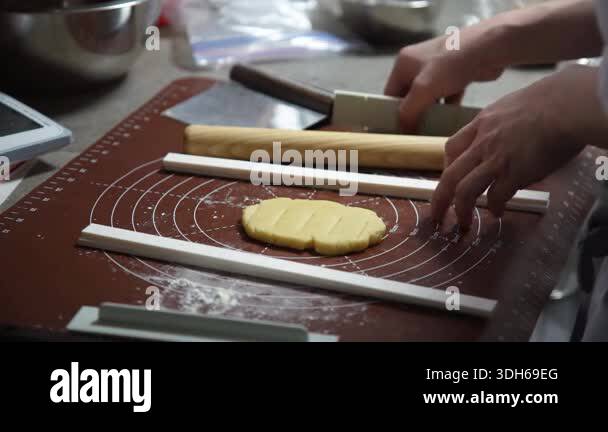 A woman making sweets Stock Video Footage - Alamy
