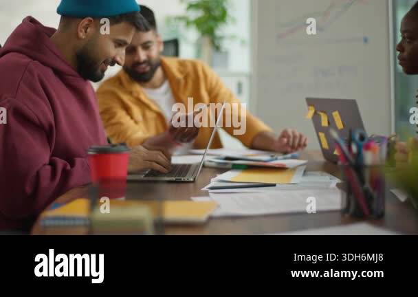 Man pointing three businessmen Stock Videos & Footage - HD and 4K Video ...