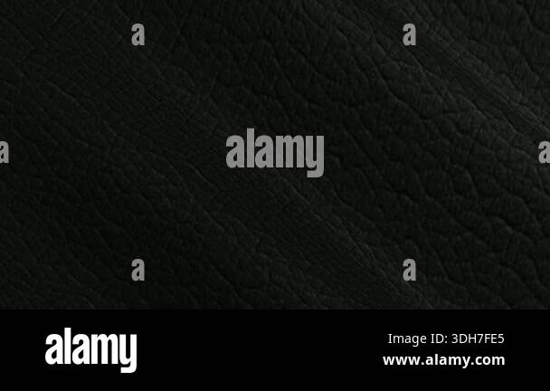 Black Leather Texture Waves With Elegant Wave Motion Highlighting ...