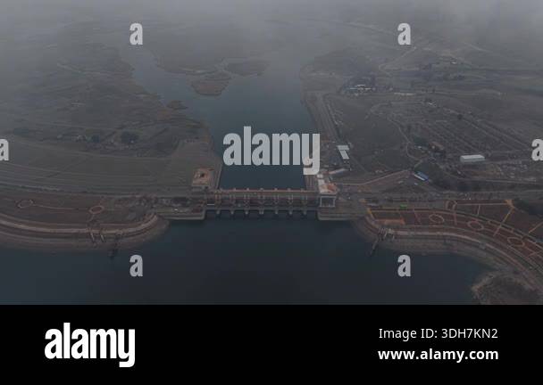 Drone shot shows the strategic Tabqa Dam after Syrian Army forces took ...