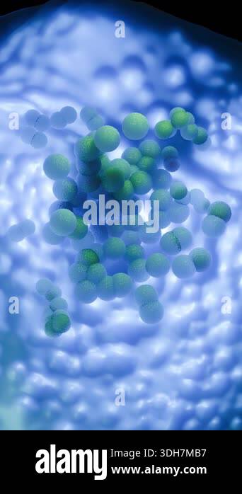 MRSA Bacteria Clusters - Methicillin-Resistant Staphylococcus Aureus ...