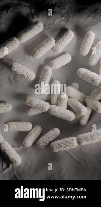 Lactobacillus Bacteria Colony - Probiotic Microorganisms Stock Video ...