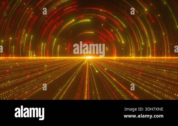 Beautiful light star track particle stage background Stock Video ...