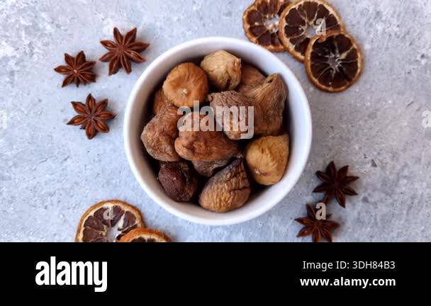Dried fig are a sweet, healthy fruit for vegans and vegetarians. Dried ...