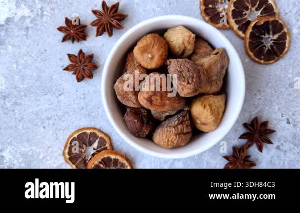 Dried fig are a sweet, healthy fruit for vegans and vegetarians. Dried ...