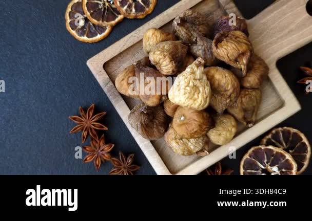 Dried fig are a sweet, healthy fruit for vegans and vegetarians. Dried ...